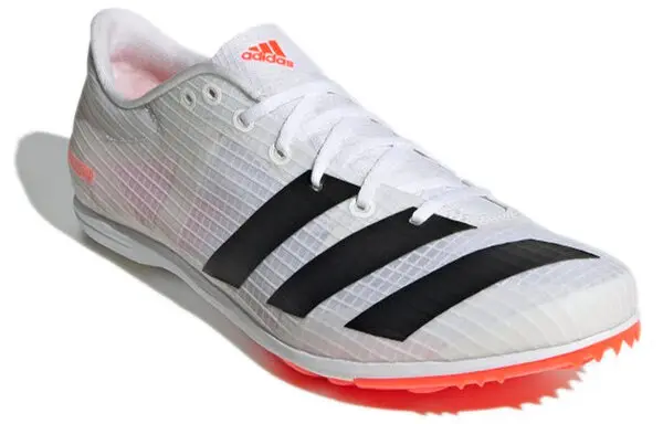 Adidas Distancestar Spikes - White/black/orange