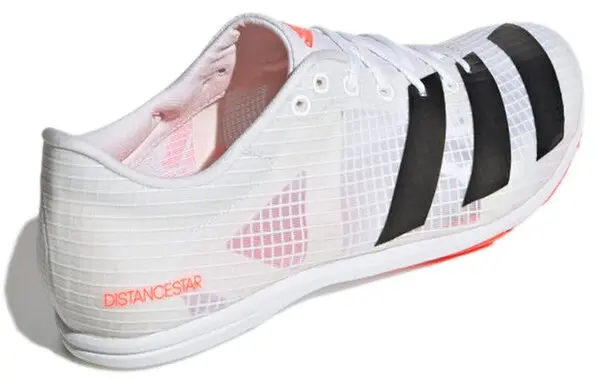 Adidas Distancestar Spikes - White/black/orange