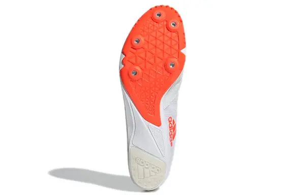 Adidas Distancestar Spikes - White/black/orange