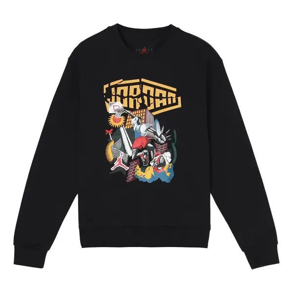JORDAN Dna" Graphic Fleece Pullover - Default Color