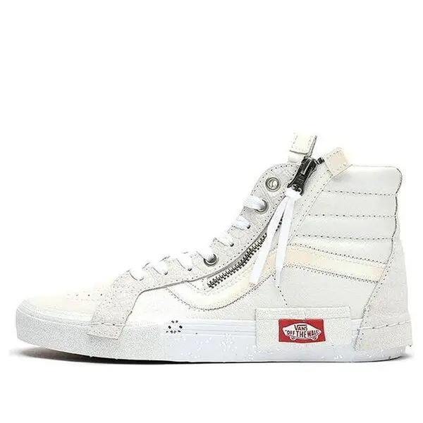 VANS Sk8-hi Reissue Cap 'glitter Mix' High-top Sneakers - White