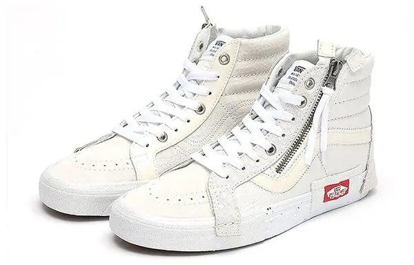 VANS Sk8-hi Reissue Cap 'glitter Mix' High-top Sneakers - White