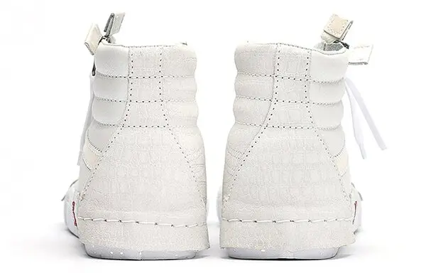VANS Sk8-hi Reissue Cap 'glitter Mix' High-top Sneakers - White