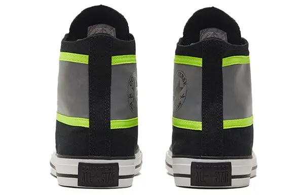 CONVERSE Chuck Taylor All Star High Top Sneakers - Black/green/gray