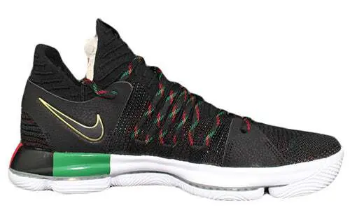 Nike Kd 10 Bhm Athletic Sneakers - Black