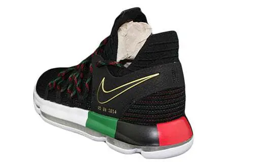 Nike Kd 10 Bhm Athletic Sneakers - Black