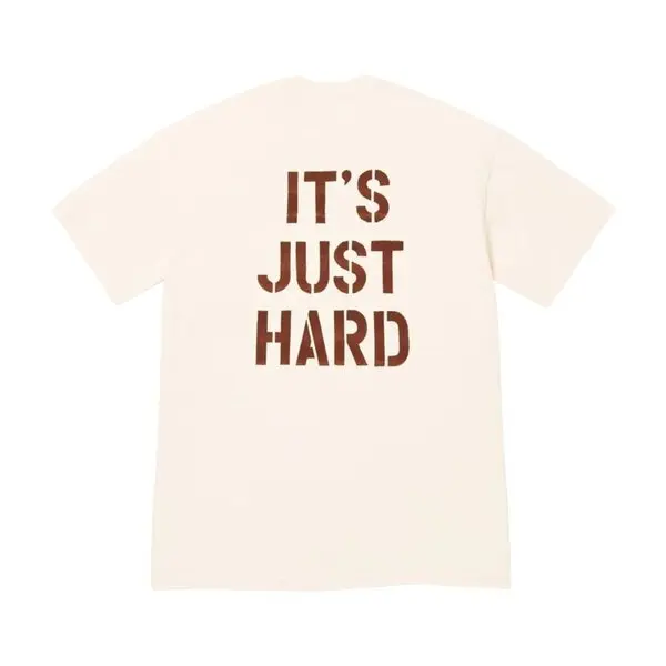 Supreme Ss26 Hard T-shirt - Natural