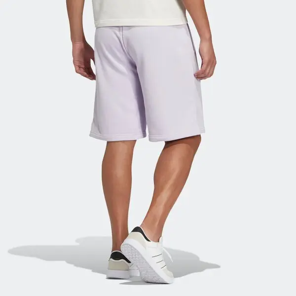 Adidas Neo Solid Color Lacing Casual Straight Shorts