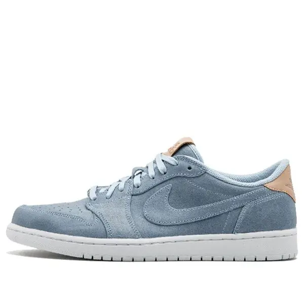 JORDAN 1 Retro Low Og Premium Sneakers - Ice Blue