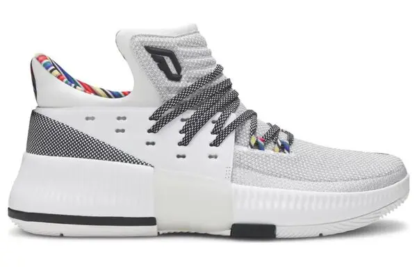 Adidas D Lillard 3 Bhm Sneakers - White/black