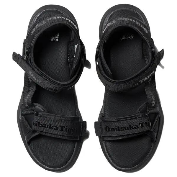 Onitsuka Tiger Ohbori Strap Sandals - Black