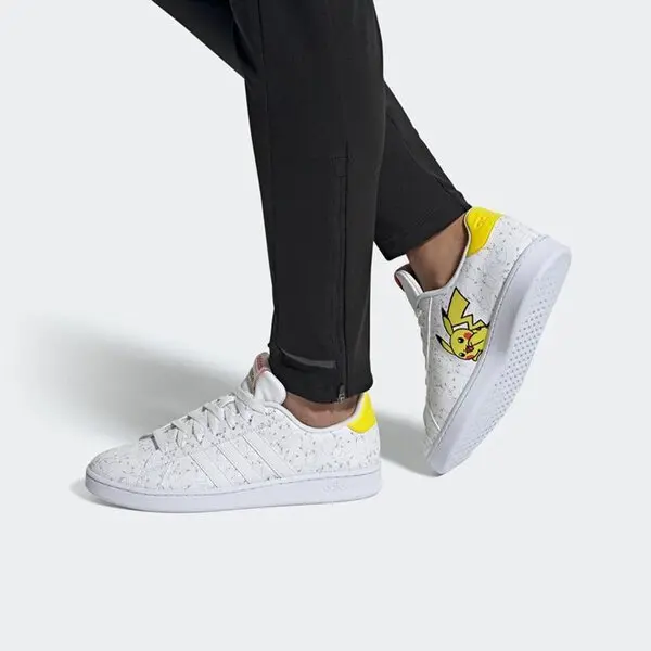 Adidas Neo X Pokemon White Yellow Sneakers