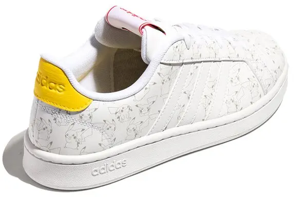 Adidas Neo X Pokemon White Yellow Sneakers