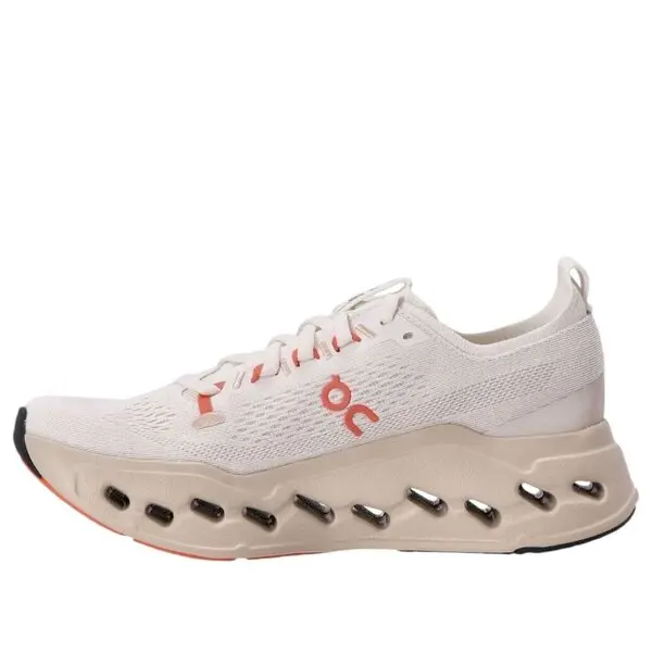 On Cloudsurfer Max Sneakers - Ivory/salmon