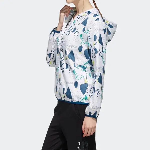 Adidas Neo Hooded Jacket - White