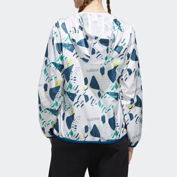 Adidas Neo Hooded Jacket - White