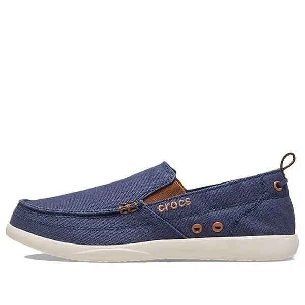 CROCS Walu Slip-on Loafers - Blue/brown