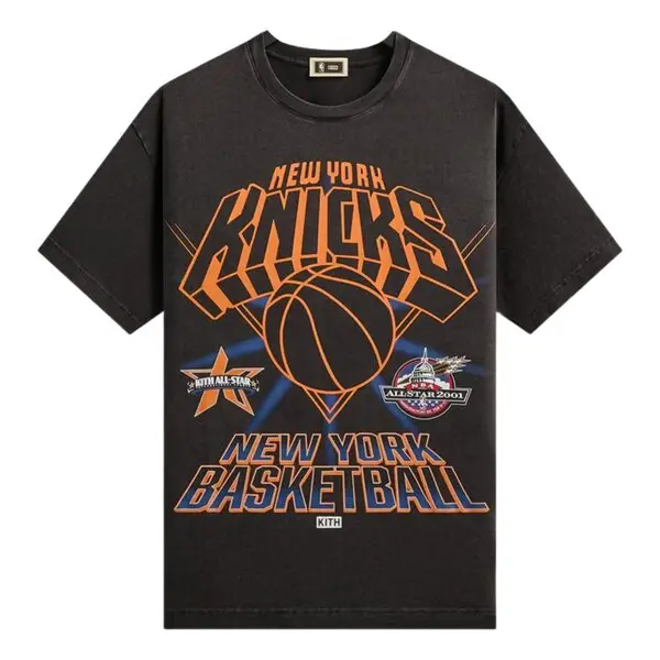 Kith For Nba All-star New York Knicks Vintage T-shirt - Black