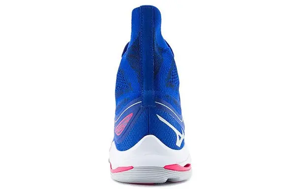 Mizuno Wave Lightning Neo High Top Sneakers - Blue/white