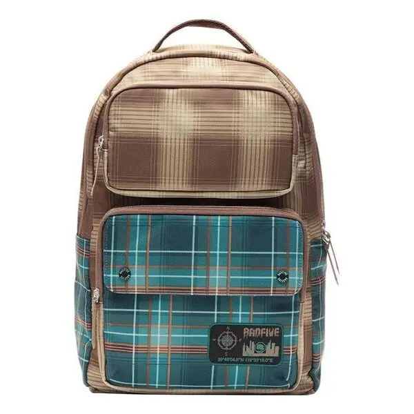 LI-NING Badfive Graphic Backpack - Khaki