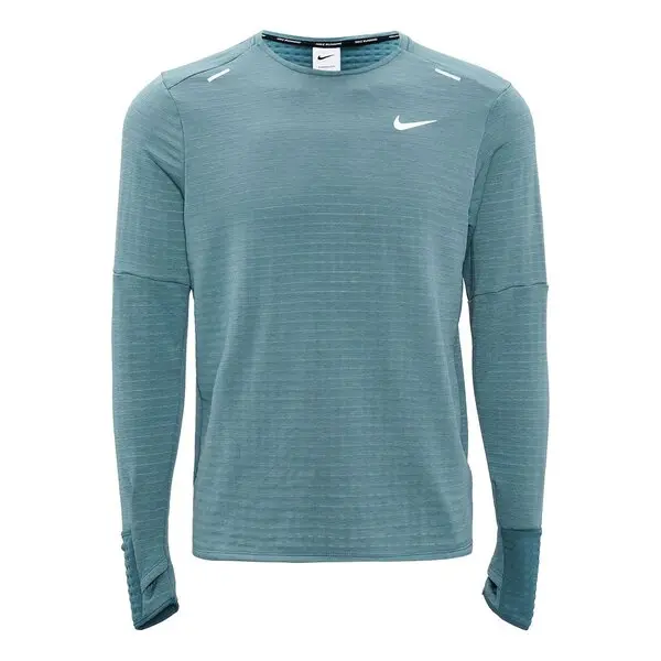 Nike Dri-fit Legend Long Sleeve Fitness Top - Green