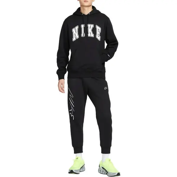 Nike Club Hoodie - Black/white