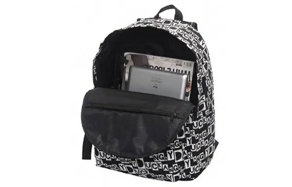 LI-NING X Disney Graphic Backpack - Black/white