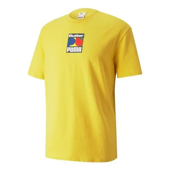 PUMA X Butter Goods Graphic T-shirt - Yellow