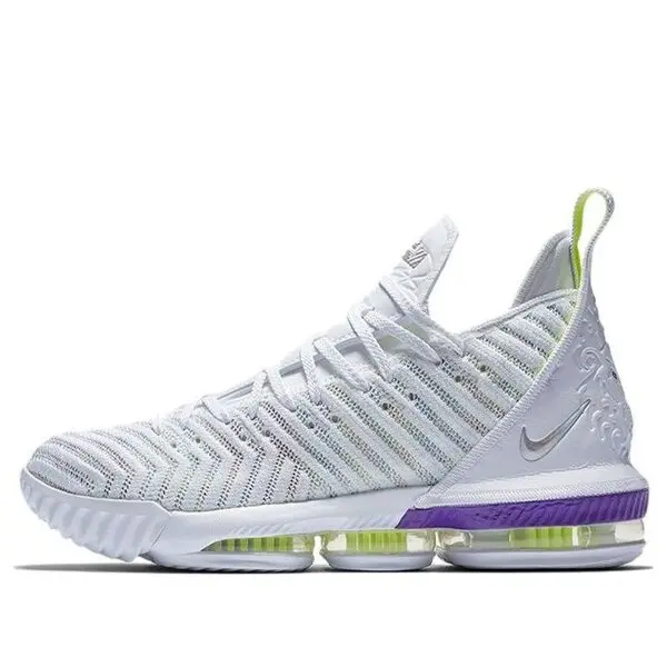 Nike Lebron 16 Ep "buzz Lightyear" High Top Athletic Sneakers - White