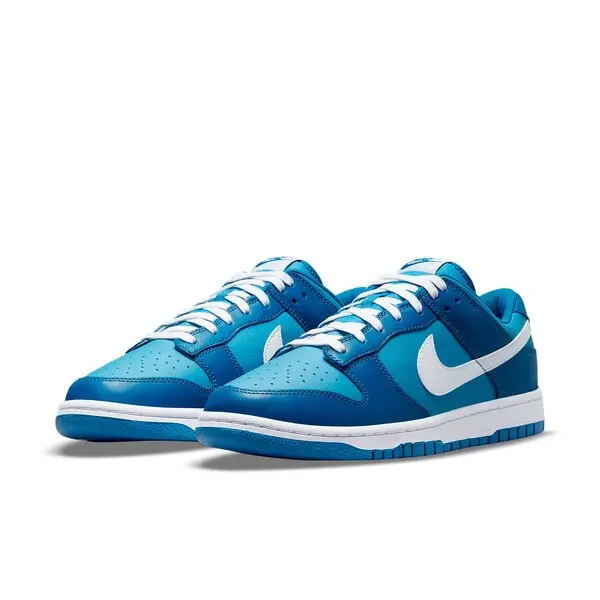 Nike Dunk Low "dark Marina Blue" Sneakers - Blue/white
