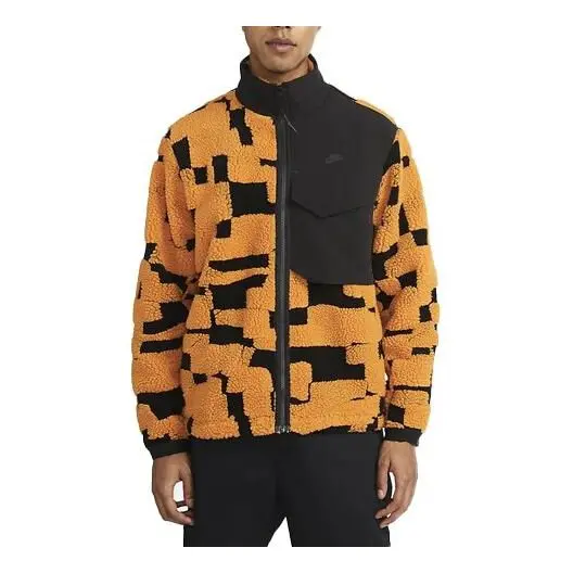 Nike Therma-fit Tech Pack Engineered Zipper Jacket - Yellow