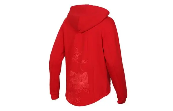 Adidas Neo Flowers Printing Sports Drawstring Hooded Jacket