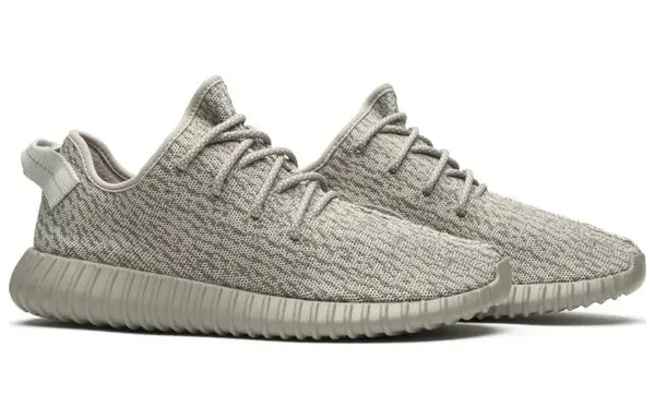 Adidas Yeezy Boost 350 "moonrock" Sneakers - Grey