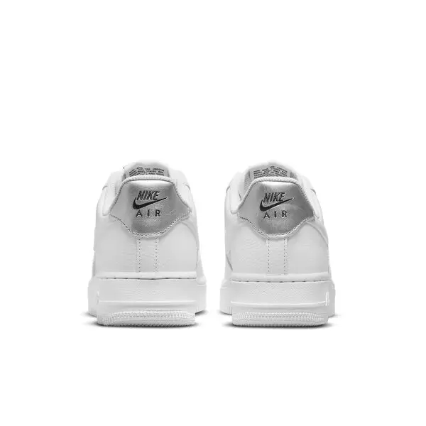 Nike Force 1 '07 Low Top Sneakers - White/silver