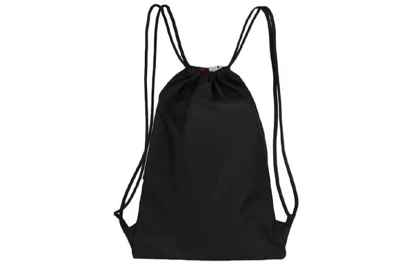 JORDAN Drawstring Bag - White/black/grey