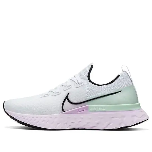 Nike React Infinity Run Fk Athletic Sneakers - White/black
