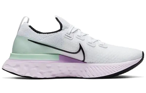 Nike React Infinity Run Fk Athletic Sneakers - White/black