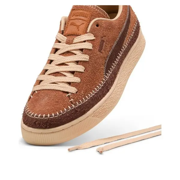 PUMA Suede Moccasin Sneakers - Brandy/chocotart