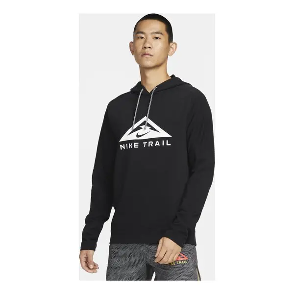 Nike Dri-fit Trail Running Hoodie - Black