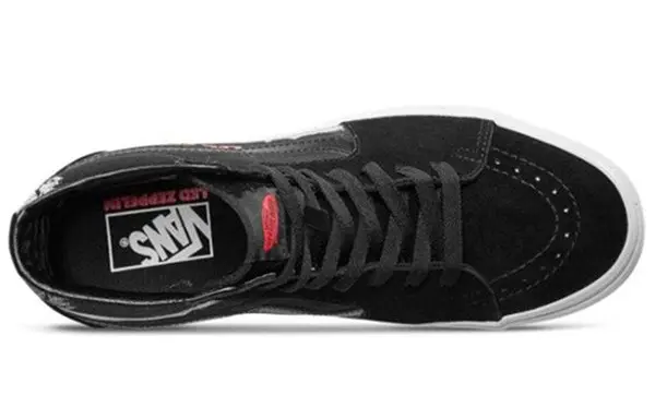 VANS Led Zeppelin X Sk8-hi 50th Anniversary High Top Sneakers - Black