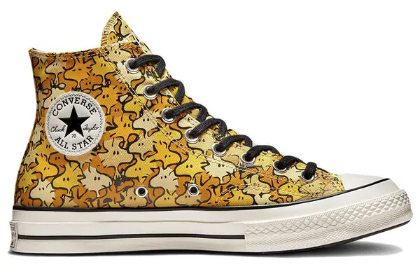 CONVERSE Peanuts X Chuck 70 Hi Woodstock Camo