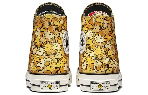 CONVERSE Peanuts X Chuck 70 Hi Woodstock Camo