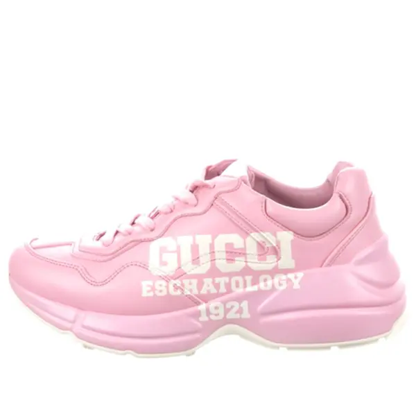 Gucci Rhyton Pink 25 Sneakers - Pink/white