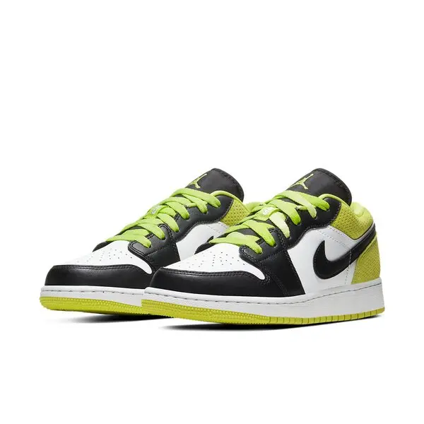 JORDAN 1 Low Se - White/yellow