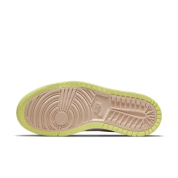 JORDAN 1 High Zoom Comfort "lemon Twist - Yellow/pink