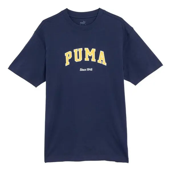 PUMA Squad Graphic T-shirt - Navy