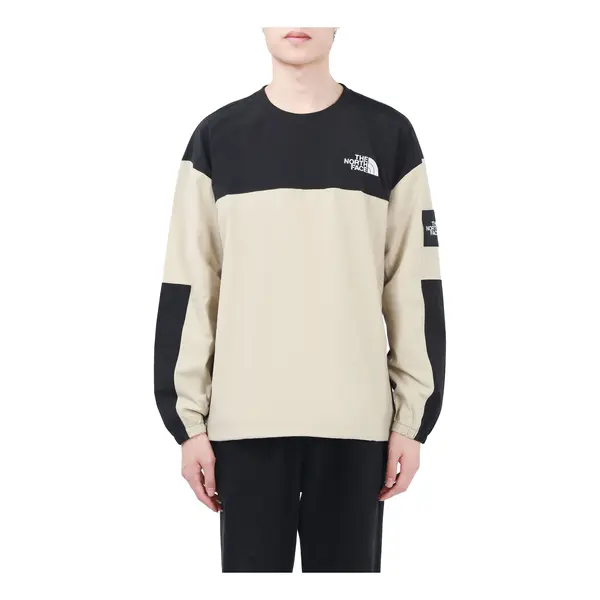 The North Face Albany Crewneck Logo Sweater - Beige