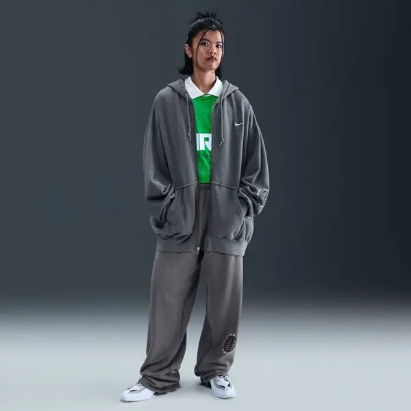 Nike X Martine Rose Full-zip Hoodie - Grey