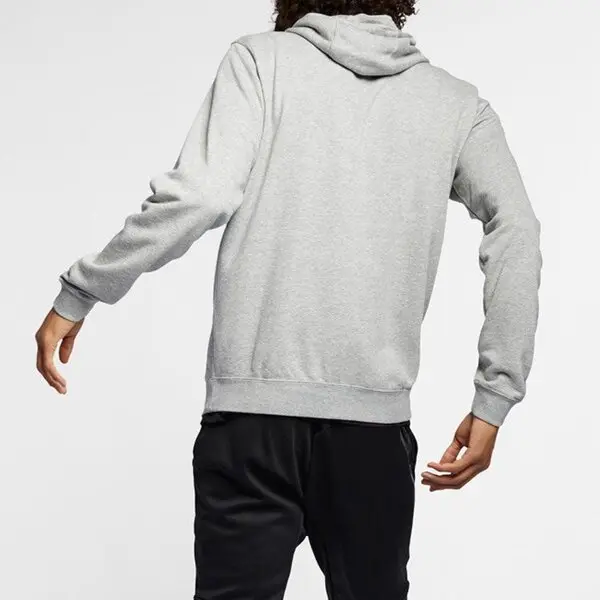 Nike Club French Terry Full House Hoodie Gray - Grey