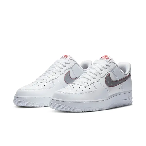 Nike X 3m Air Force 1 '07 Low Top Sneakers - White